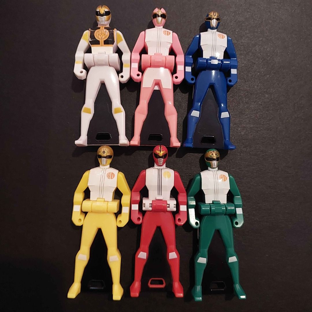 Gosei Sentai Dairanger - Ranger Key Full Team Set (READ DESC), Hobbies ...