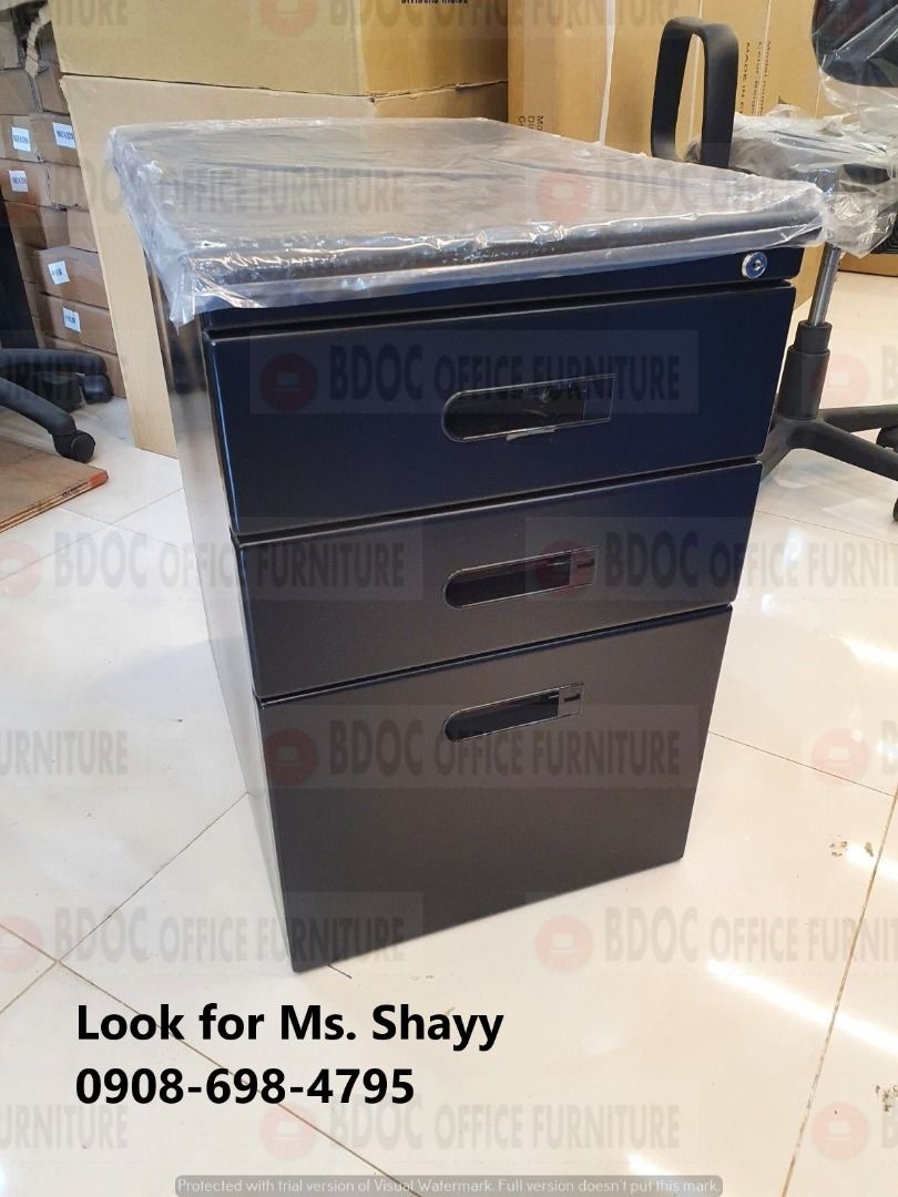 Guard's Podium Stand Table / Office Cubicle / Mobile Pedestal / Mesh ...