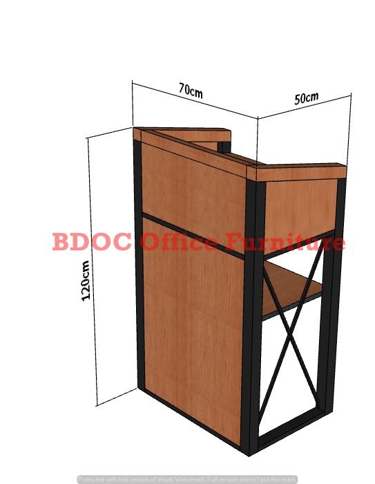 Guard's Podium Table / School Chair / Steel Cabinet / Office Partition ...