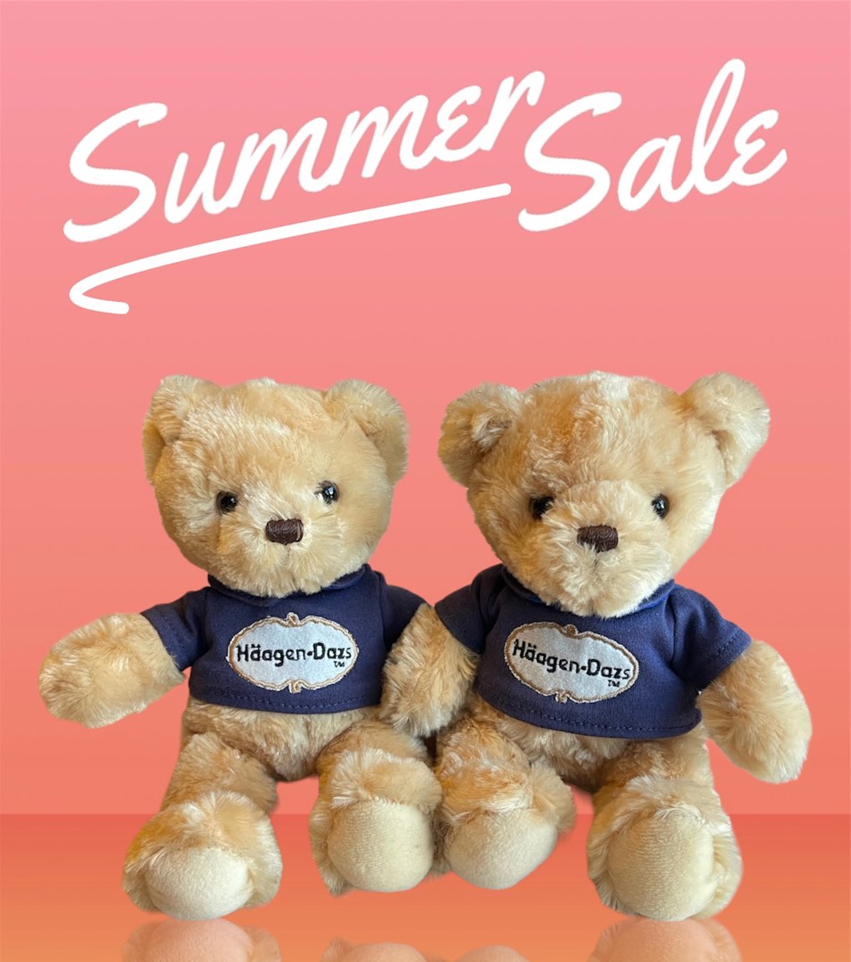 Haagen-Dazs Exclusive Soft Toys, Hobbies & Toys, Toys & Games on Carousell