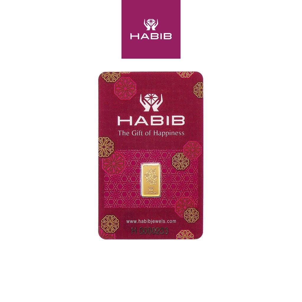 HABIB 1g 999.9 Gold Bar - Accredited by London Bullion Market ...