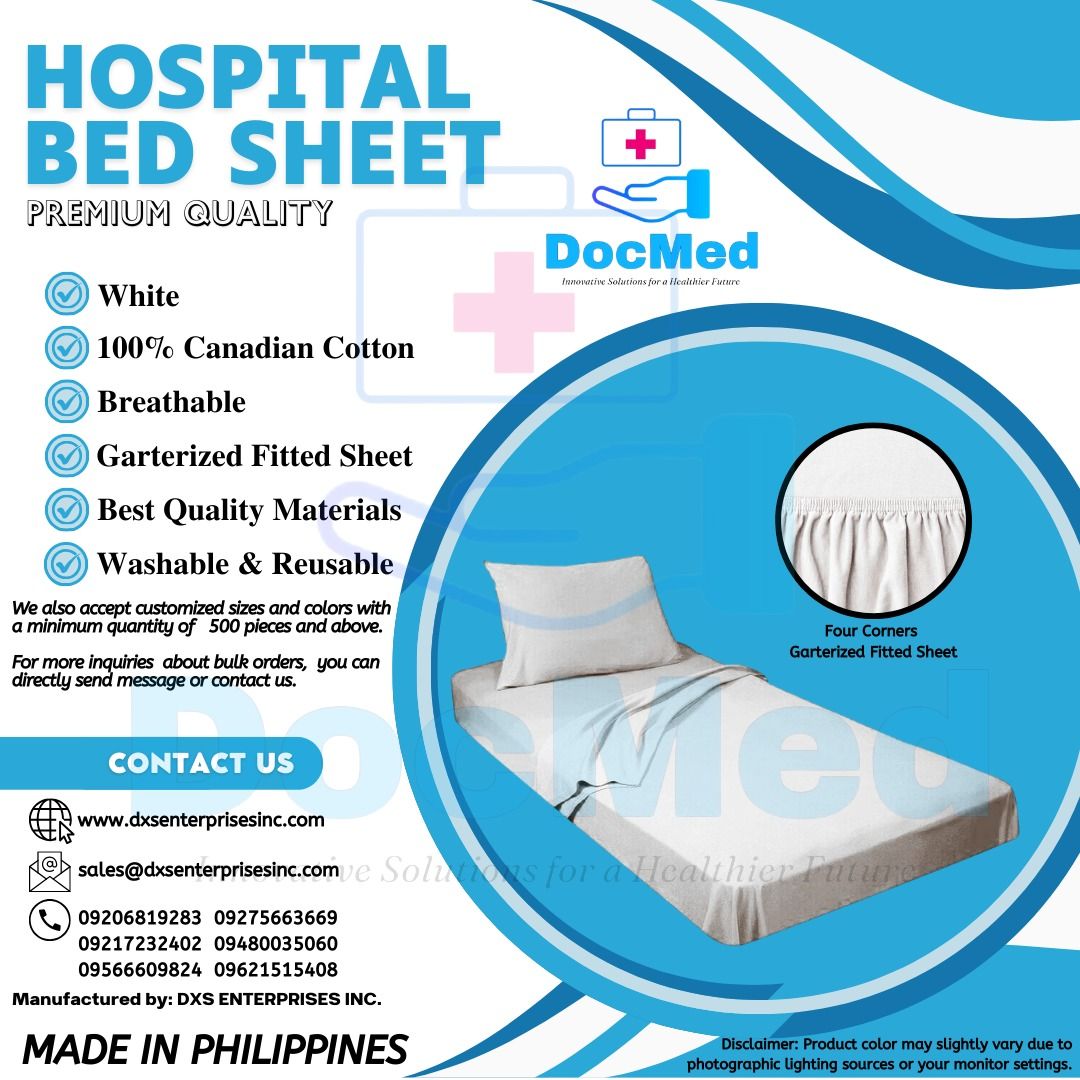 HOSPITAL BED SHEET, Health & Nutrition, Medical Supplies & Tools on ...