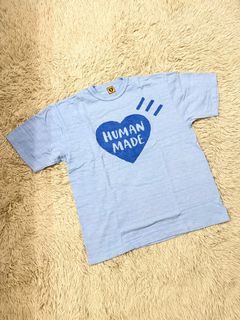 ( USED ) Human Made Logo Tee, Men's Fashion, Tops & Sets, Tshirts ...