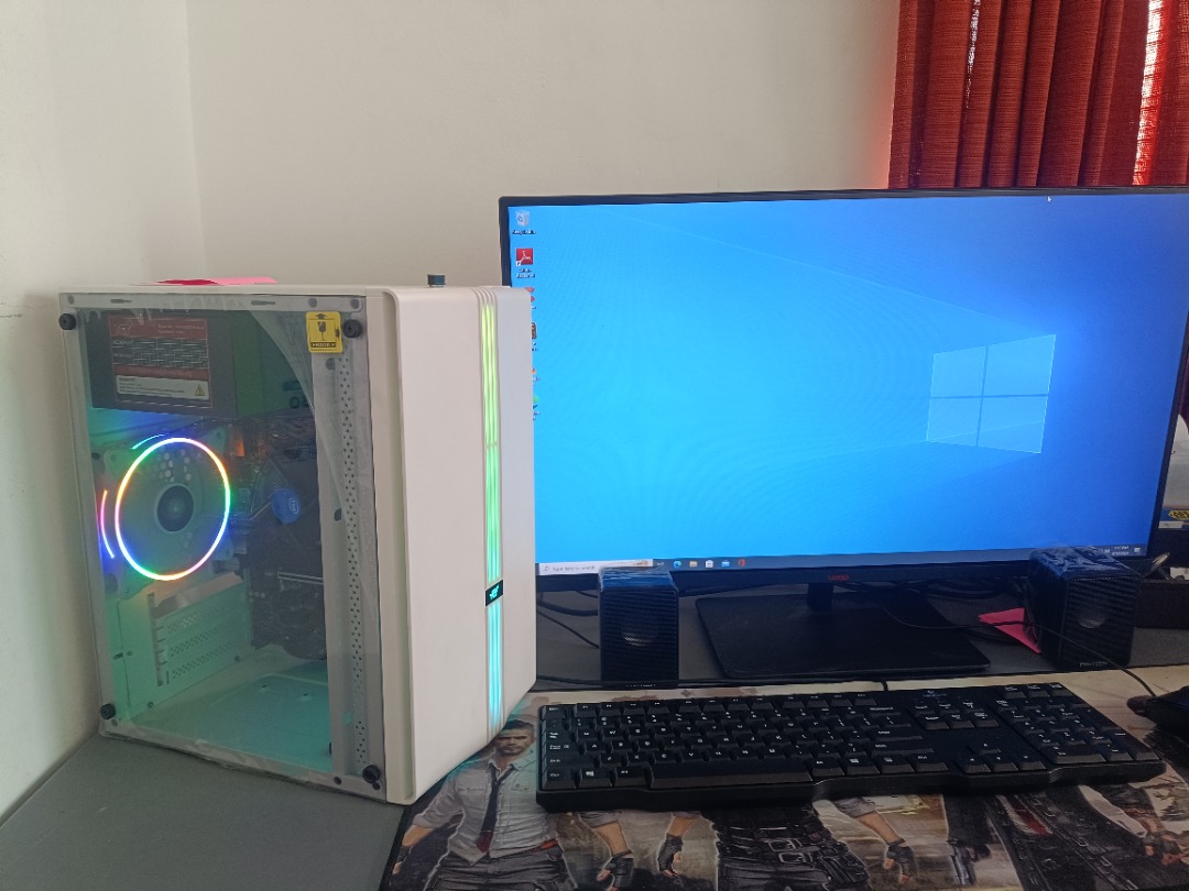 i5 10th Gen Computer Set 2nd hand (good as new), Computers & Tech, Desktops on Carousell