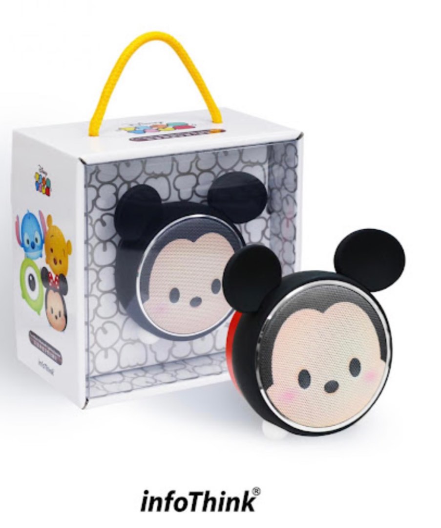 現貨 Infothink TSUM TSUM 玩音樂藍牙燈光喇叭 迪士尼, 耳機及錄音音訊設備, Soundbar、揚聲器、藍牙喇叭、耳擴在旋轉拍賣