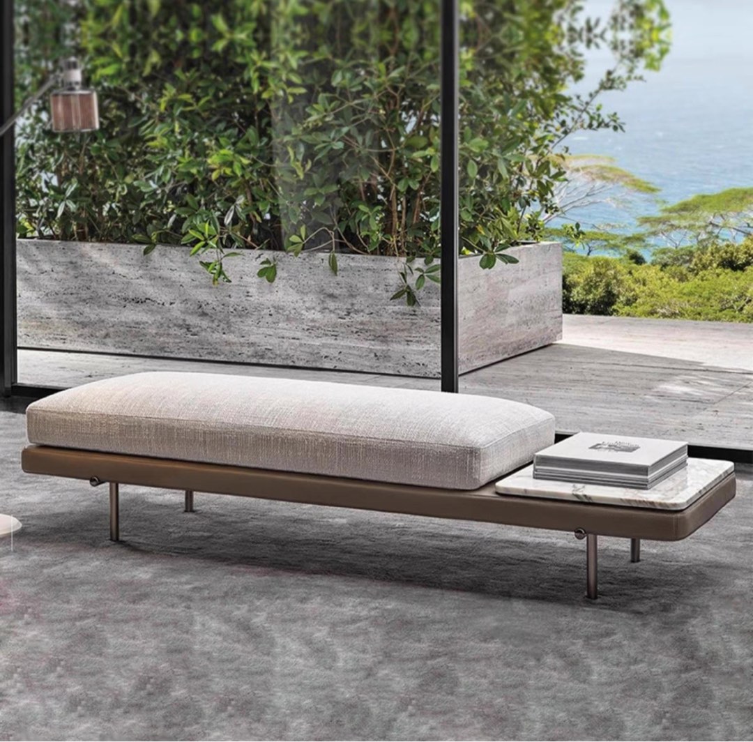 JERBY Modern Hallway Bench, Furniture & Home Living, Furniture, Chairs ...