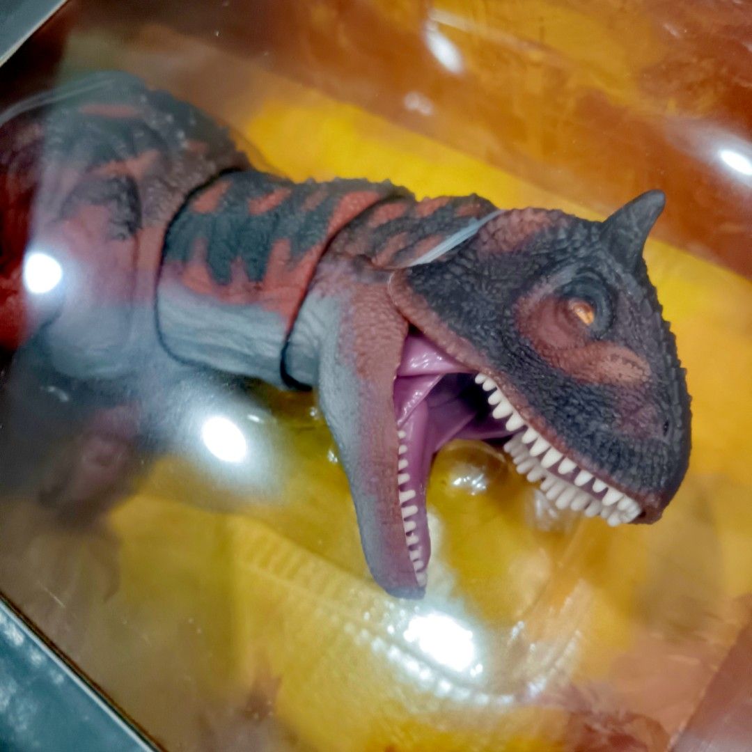 JURASSIC WORLD Hammond Collection Carnotaurus Dinosaur Figure, Hobbies ...
