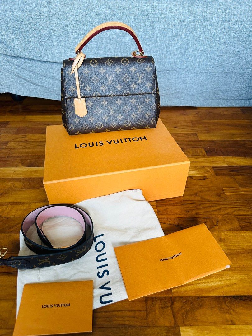Louis Vuitton Clunny BB with or without strap, Luxury, Bags & Wallets on Carousell