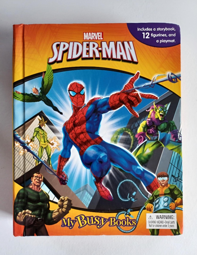 Marvel Spider-Man Busy Book, Hobbies & Toys, Books & Magazines ...