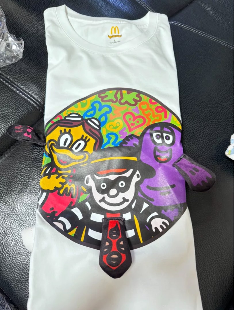 MCD x Mr Doodle China Exclusive T Shirt Pop Up Store Mcdonalds, Men's ...