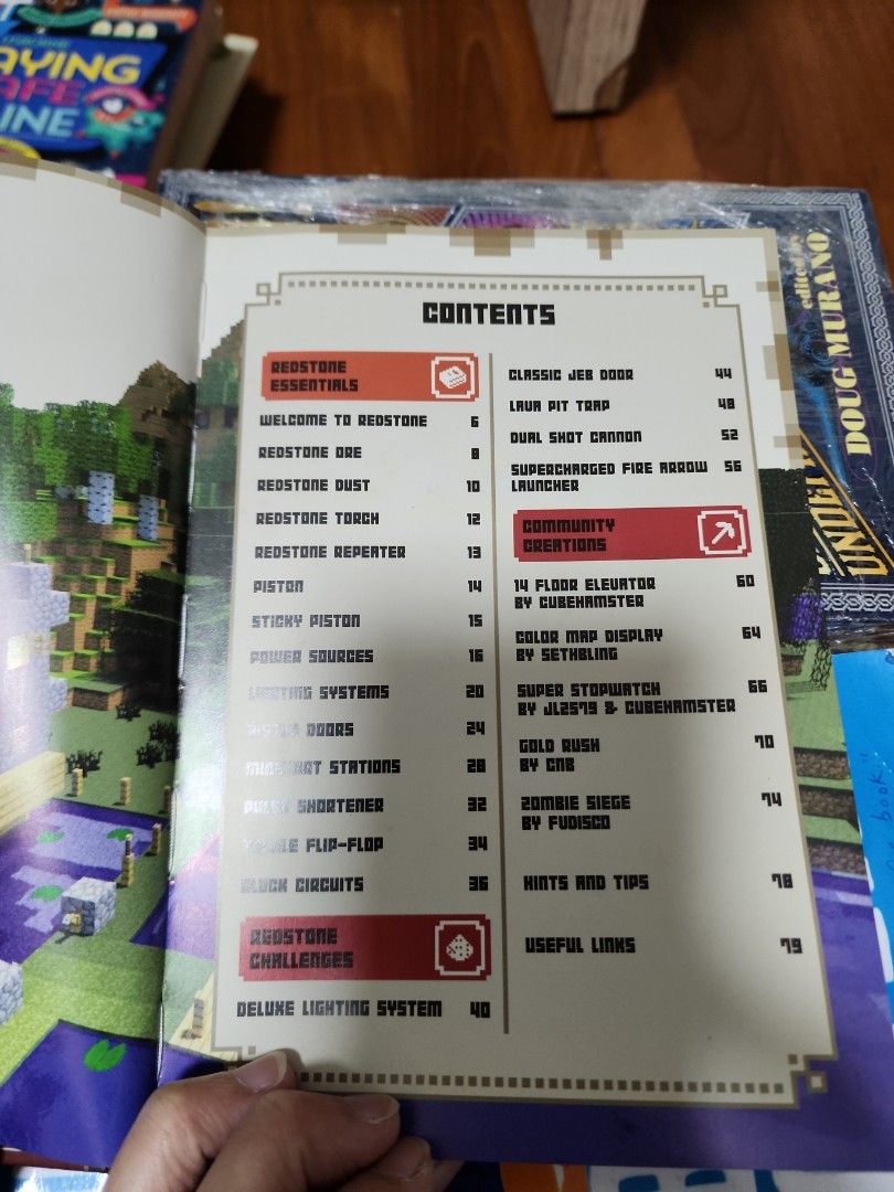 Minecraft redstone handbook, Hobbies & Toys, Books & Magazines, Comics ...