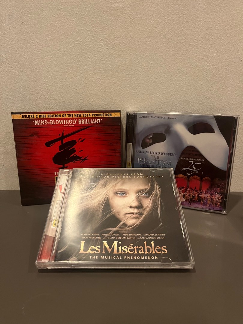 Miss Saigon, Phantom of the Opera, & Les Miserables, Hobbies & Toys ...