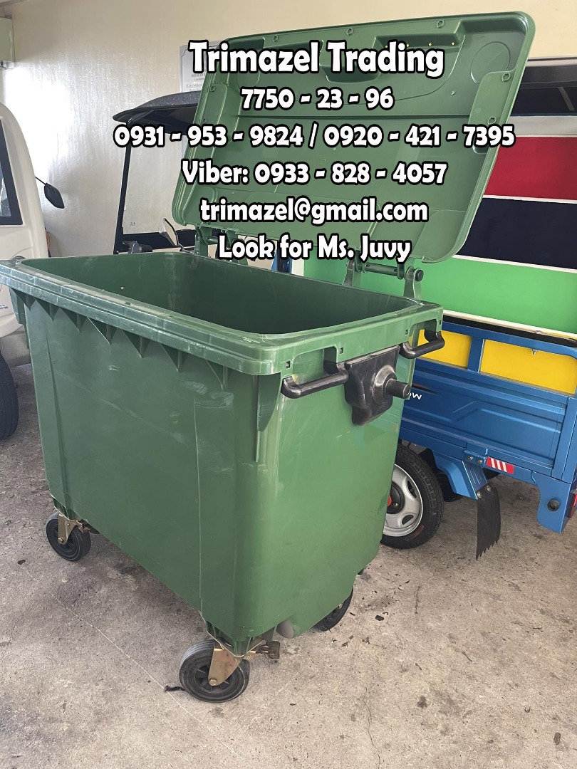 MOBILE TRASH BIN, Furniture & Home Living, Cleaning & Homecare Supplies ...