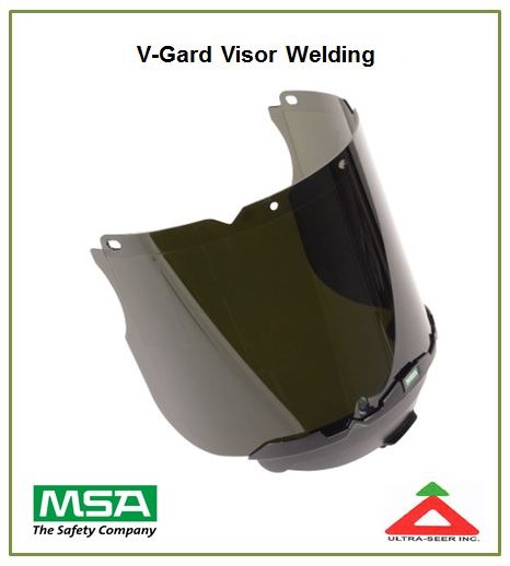 MSA V-Gard Visor for Welding, Commercial & Industrial, Industrial ...