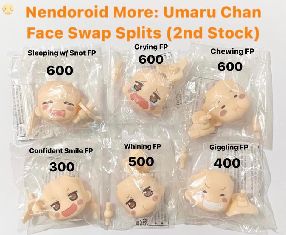 Nendoroid More: Umaru Chan Face Swap Splits (2nd Stock), Hobbies & Toys ...