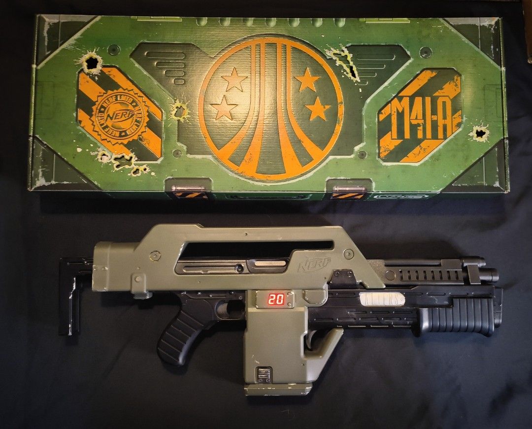 nerf gun alien