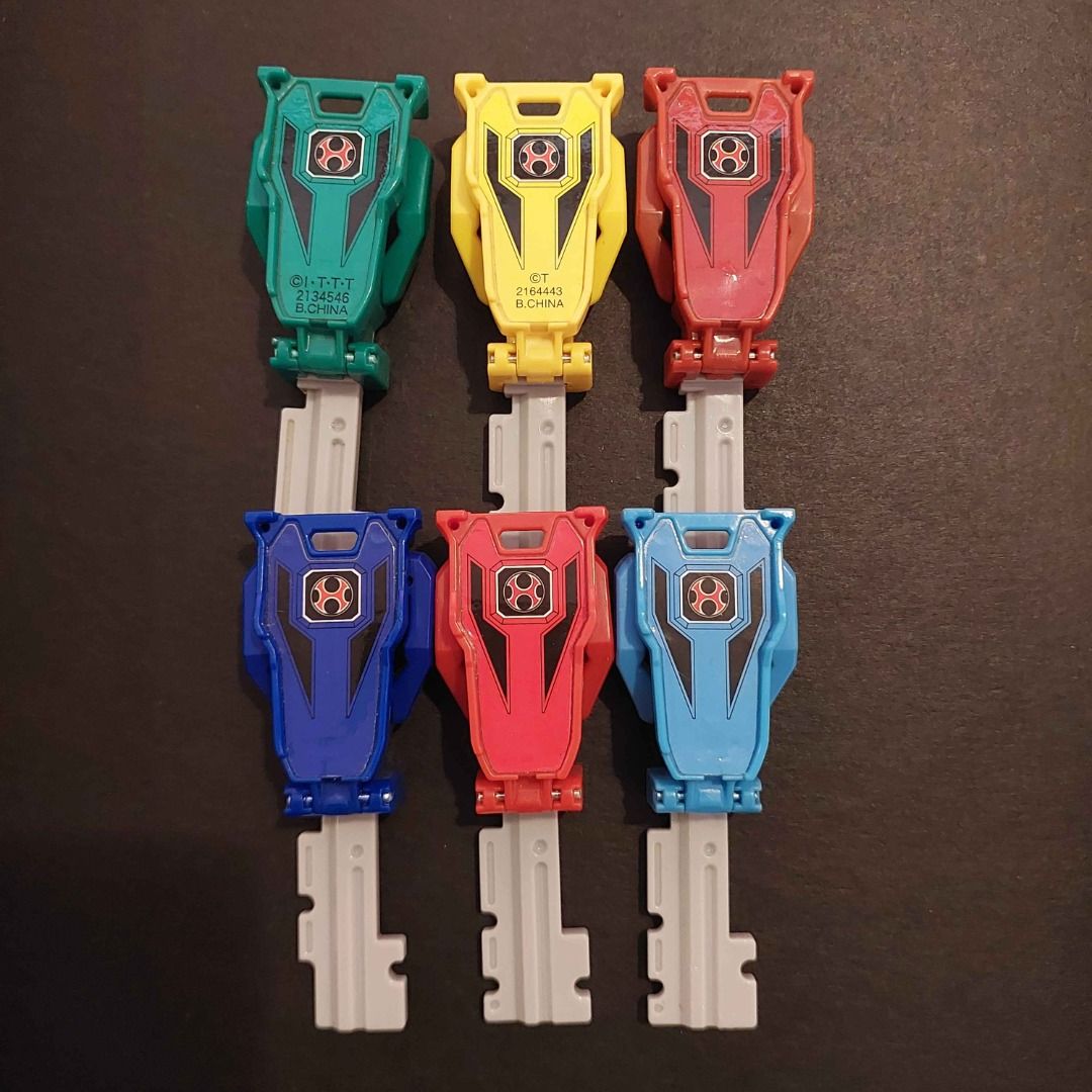 Ninpu Sentai Hurricaneger - Ranger Key Full Team Set (READ DESC ...
