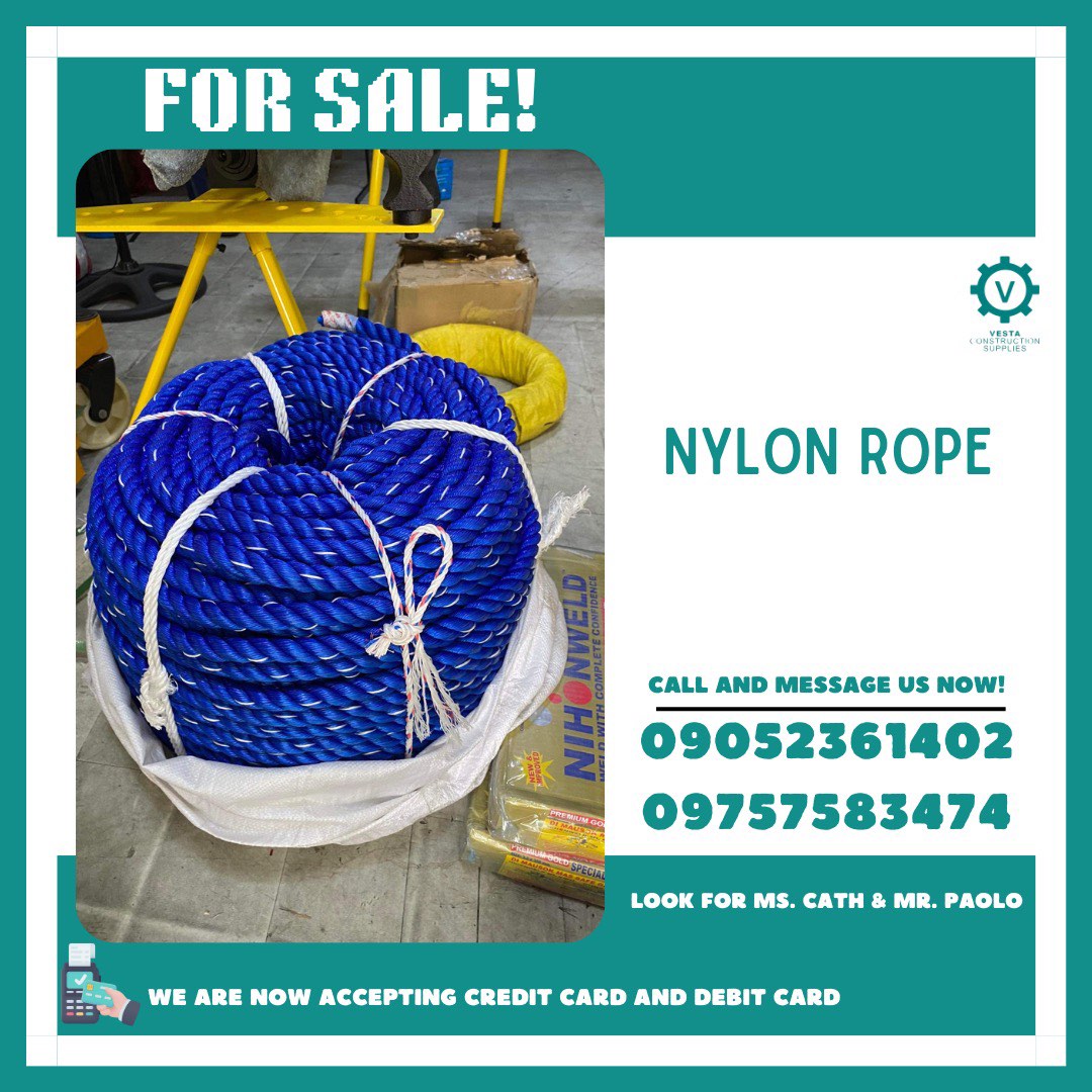 Nylon rope, Commercial & Industrial, Construction Tools & Equipment on ...