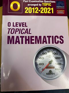 2013-2022 O Level Mathematics/Additional Mathematics Topical and Free ...