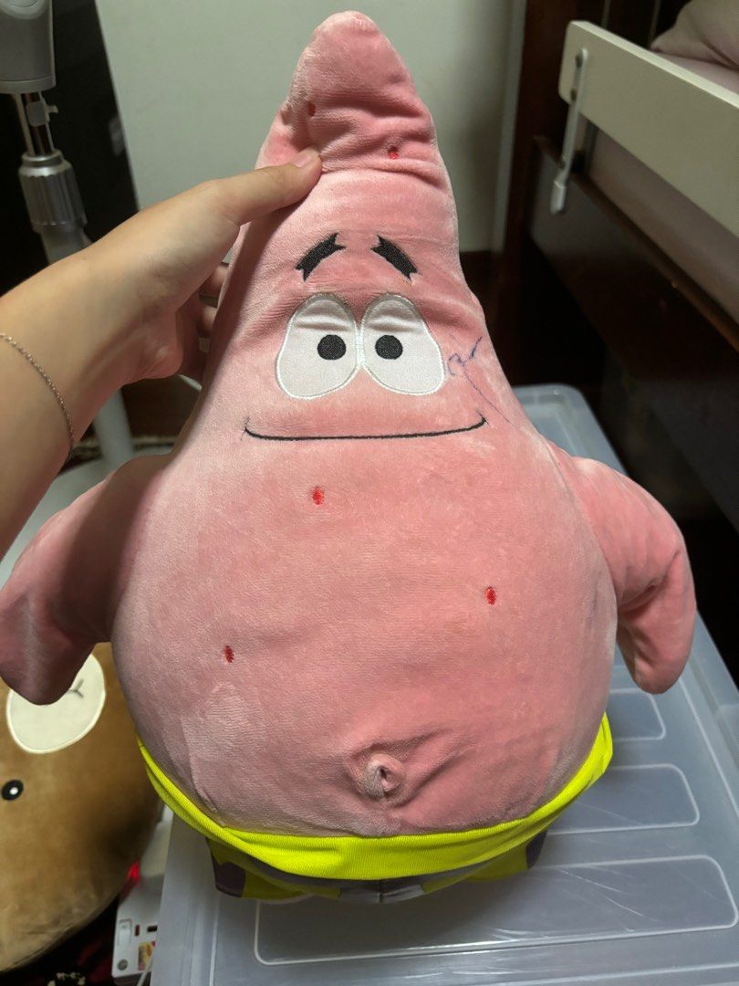Patrick star soft toy, Hobbies & Toys, Toys & Games on Carousell