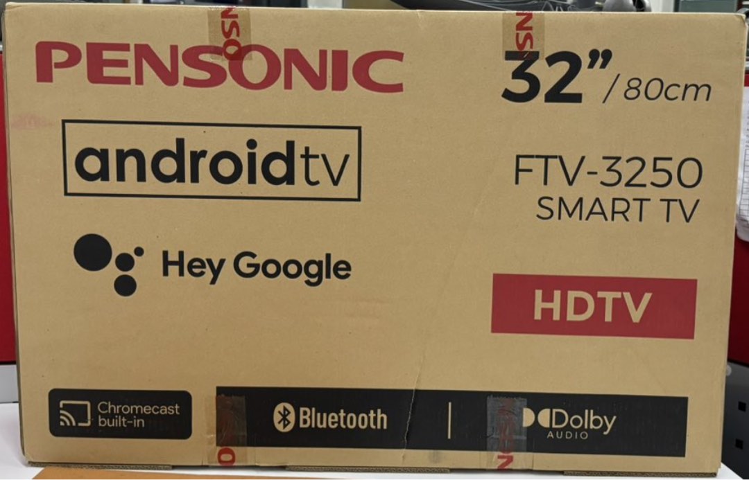 Pensonic Android TV 32"/80cm HDTV, TV & Home Appliances, TV ...