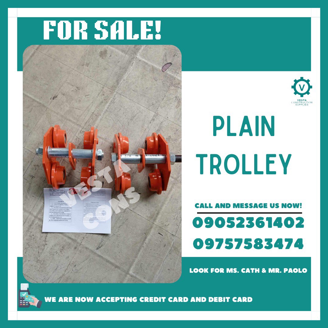 Plain trolley, Commercial & Industrial, Construction Tools & Equipment ...