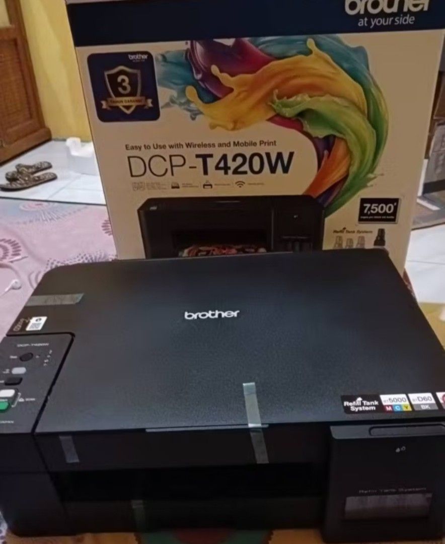 Printer Brother DCP T420W all in WIFI, Elektronik, Lainnya di Carousell