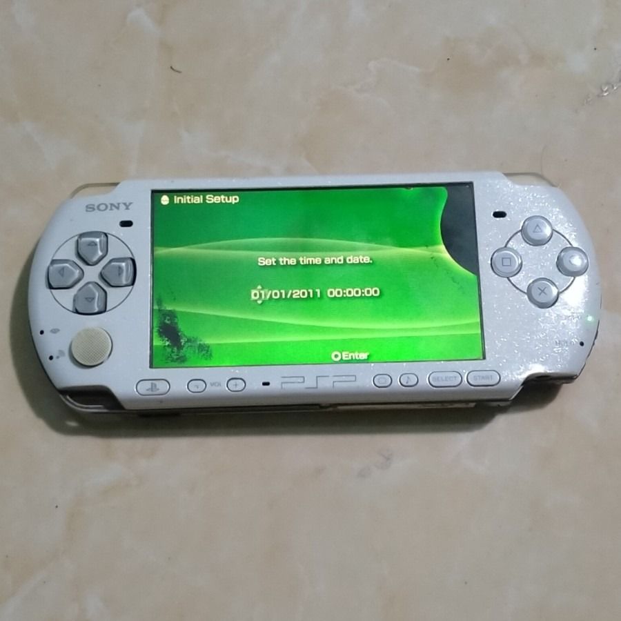 PSP SLIM SERI 3003 MINUS LCD PECAH, Video Game, Konsol di Carousell