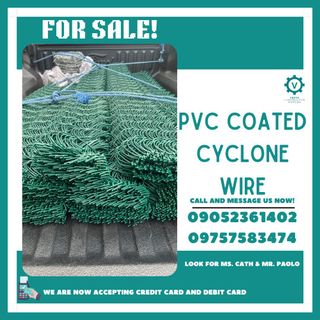 PVC COATED CYCLONE WIRE, Commercial & Industrial, Construction ...