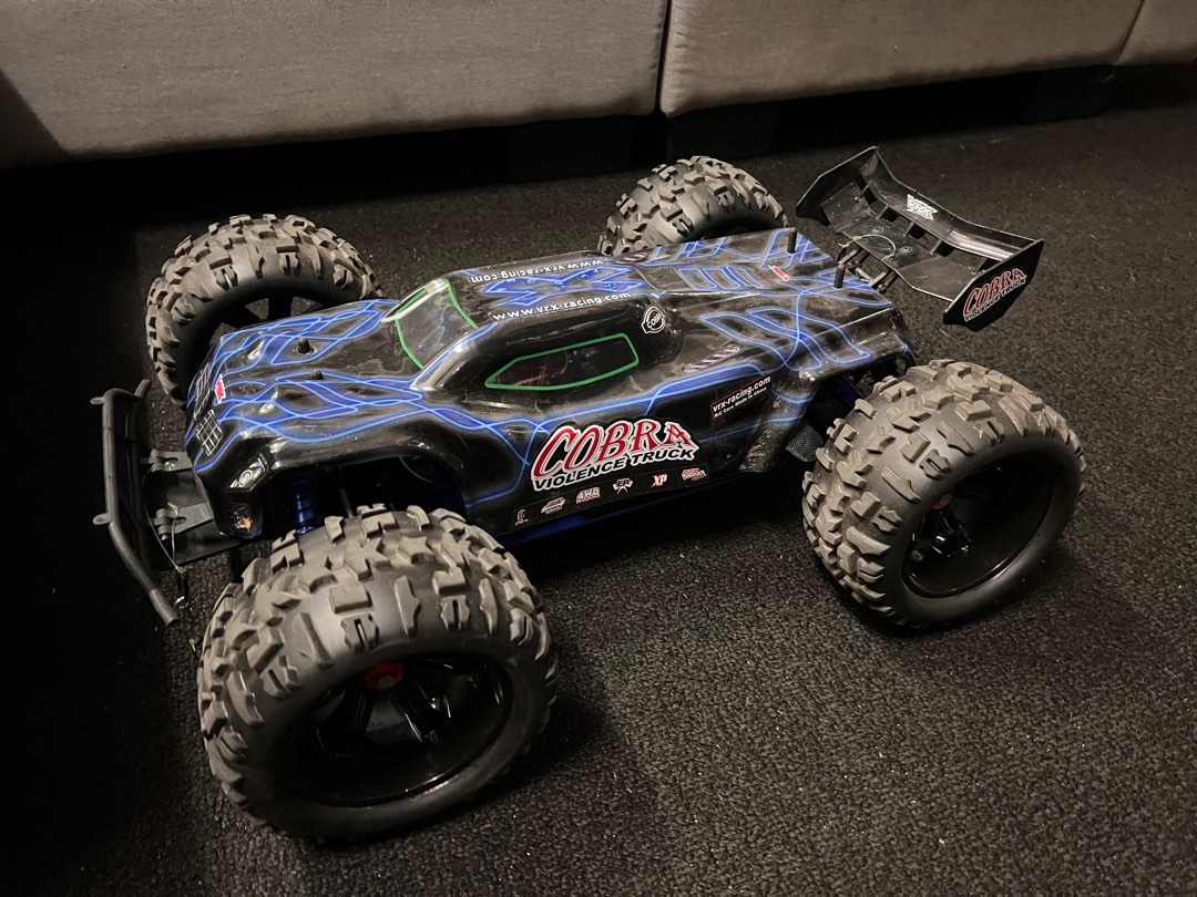 Rc VRX Cobra v2 upgrade truggy buggy 1/8, Hobbies & Toys, Toys & Games ...
