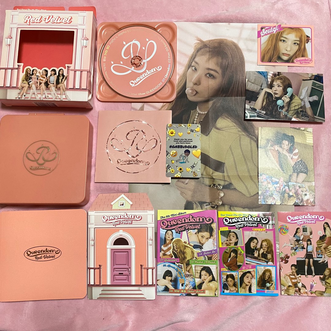 Red Velvet Queendom Album [Girls Case Version] - RV CD Seulgi folder ...