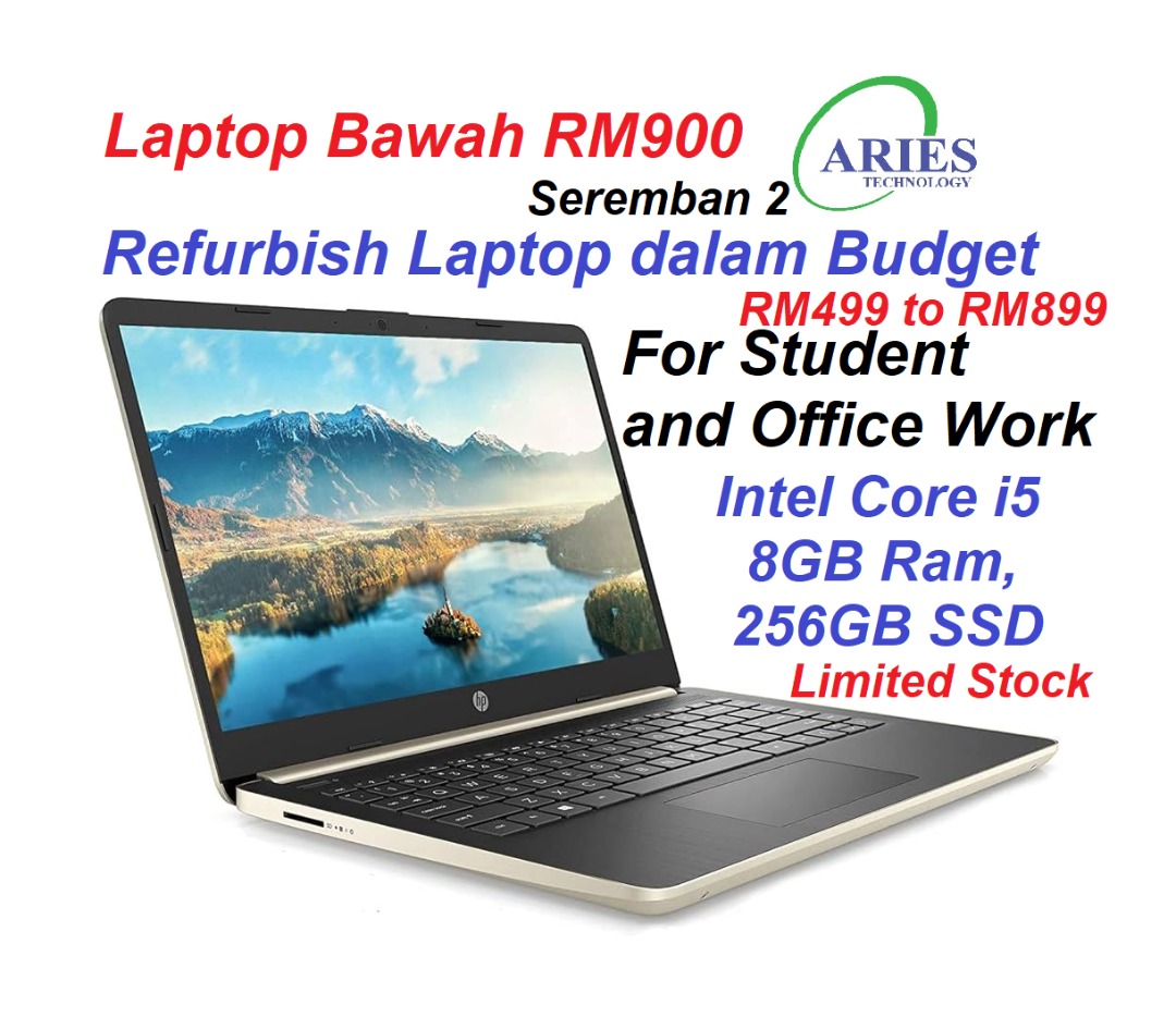 refurbish laptop hp dell in low budget, Computers & Tech, Laptops ...