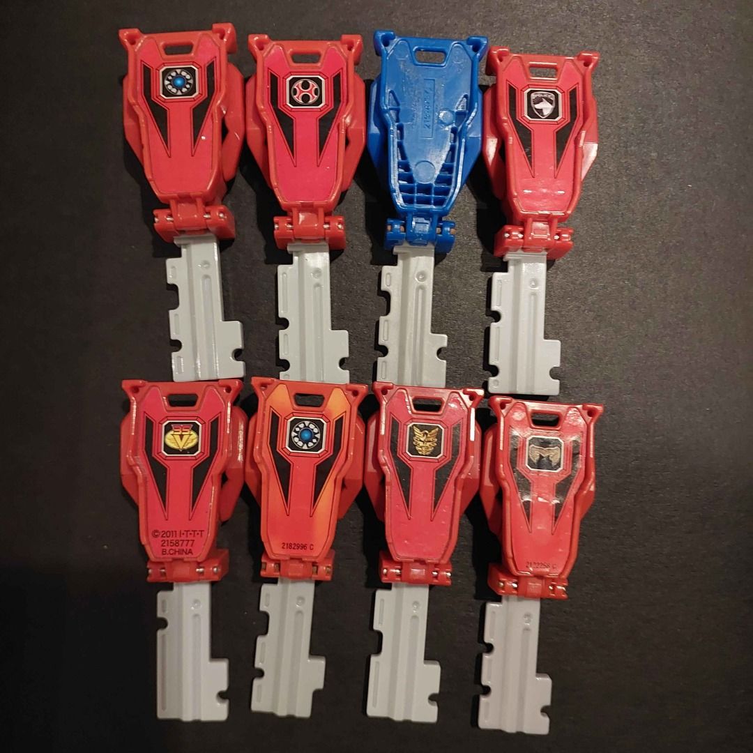 Sentai Ranger Keys + Kyoryuger Zyudenchi Set (READ DESC), Hobbies ...