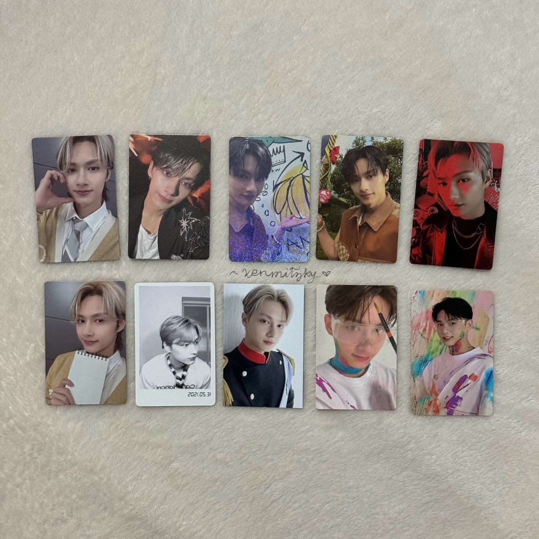 Seventeen Assorted Jun Photocards Set, Hobbies & Toys, Memorabilia ...