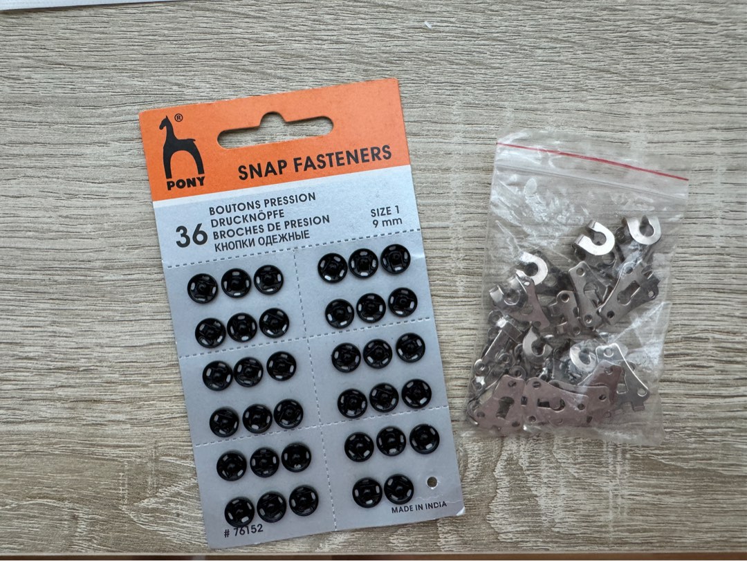 Snap Fasteners & Hooks, Hobbies & Toys, Stationery & Craft, Craft ...