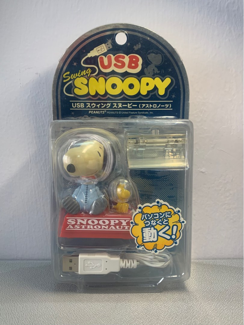 Snoopy Astronaut USB Toy, Hobbies & Toys, Toys & Games on Carousell