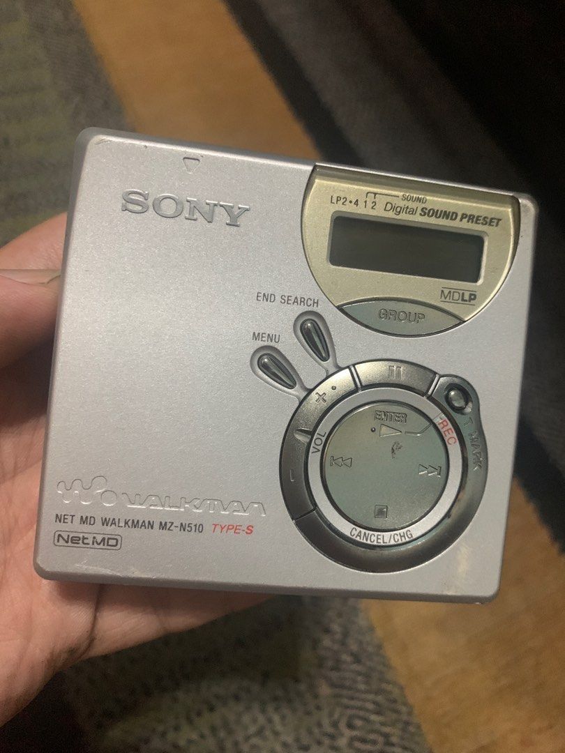 Sony MiniDisc Player, Audio, Portable Music Players on Carousell
