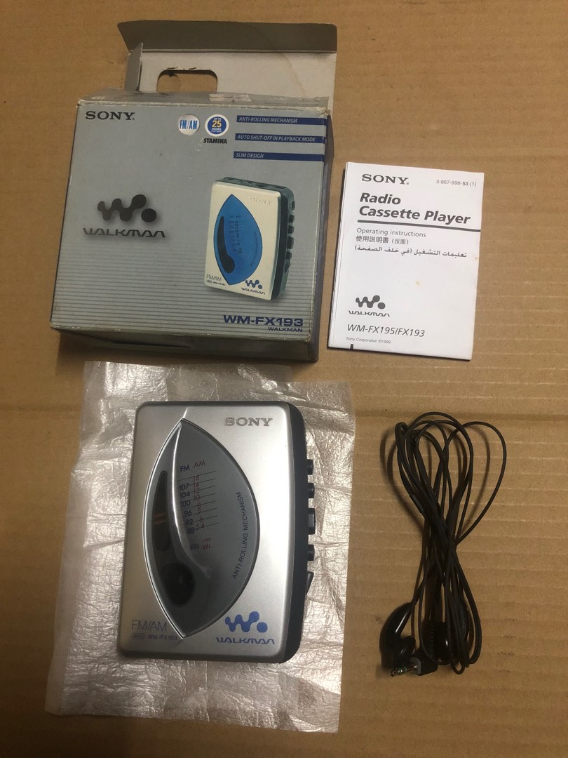sony walkman wm-fx193 nos, Hobbies & Toys, Collectibles & Memorabilia ...