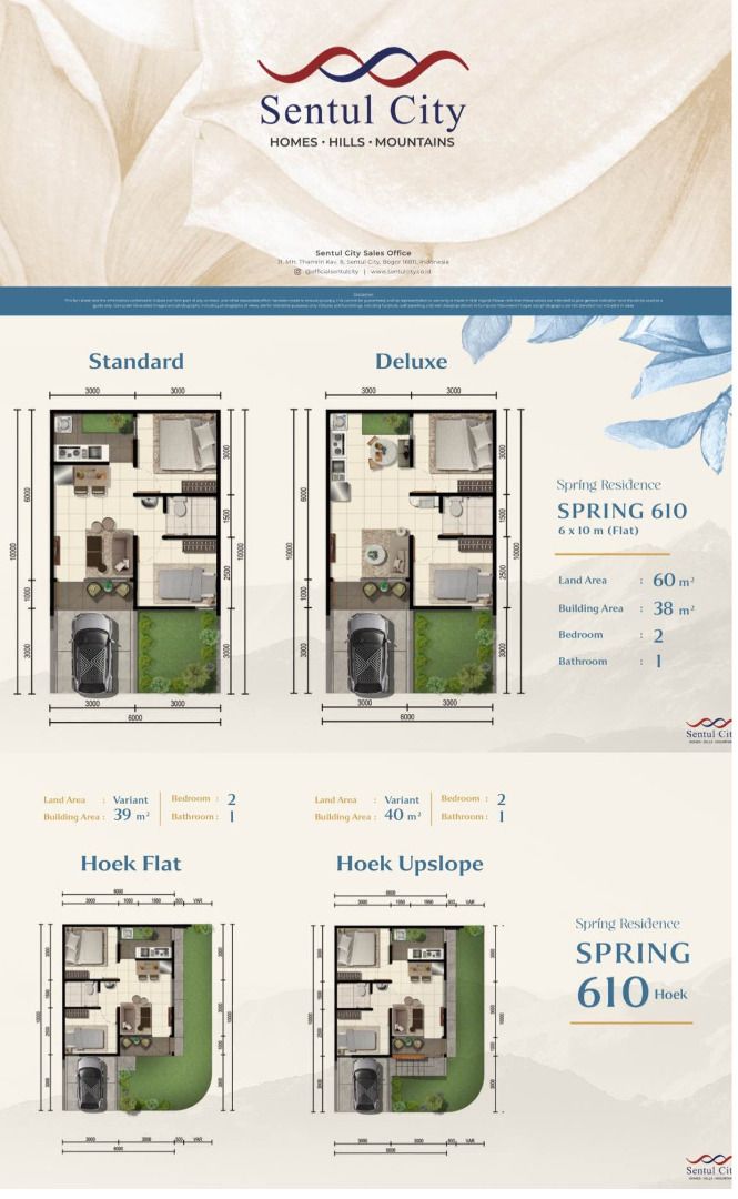 Spring Residence, kawasan baru Sentul City dengan keindahan Gunung ...