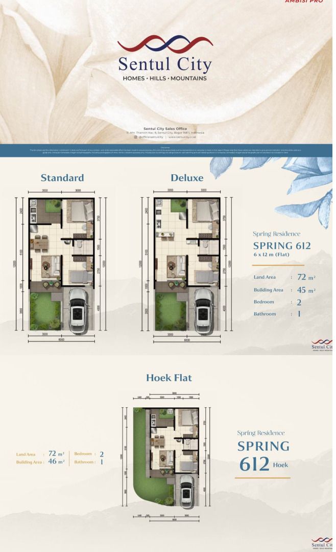 Spring Residence, kawasan baru Sentul City dengan keindahan Gunung ...