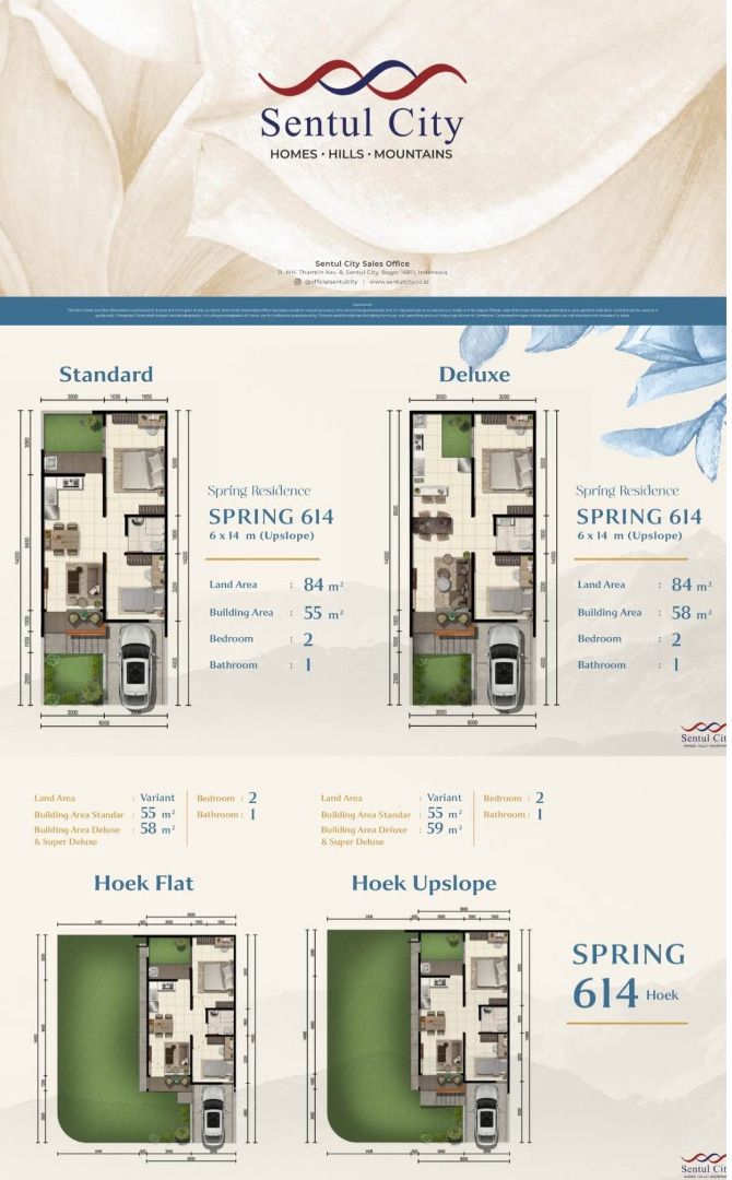 Spring Residence, kawasan baru Sentul City dengan keindahan Gunung ...