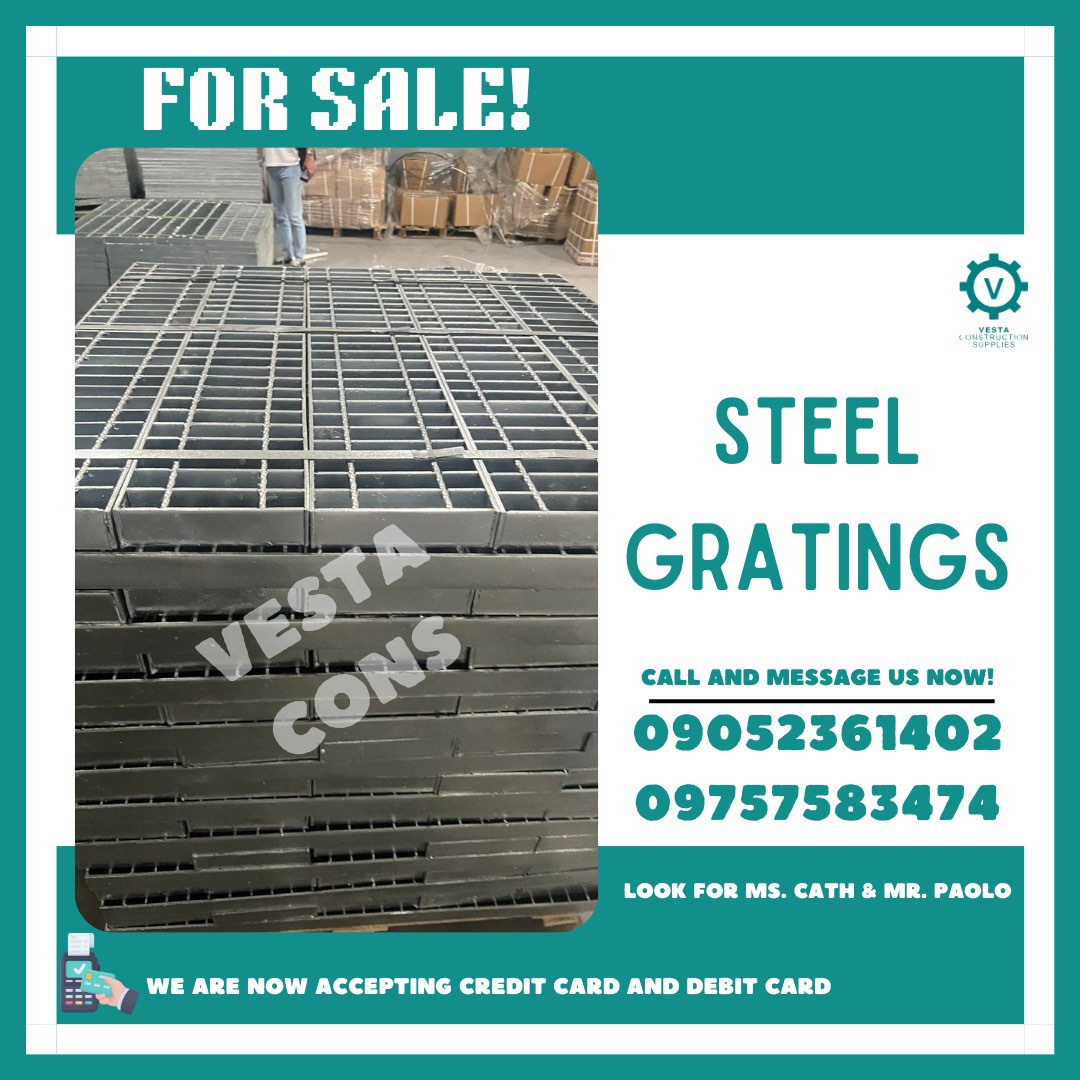 Steel gratings, Commercial & Industrial, Construction Tools & Equipment ...