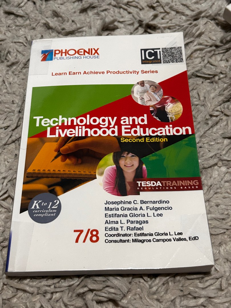 TLE 2nd Edition Grade 7 book Technology and Livelihood Education ...