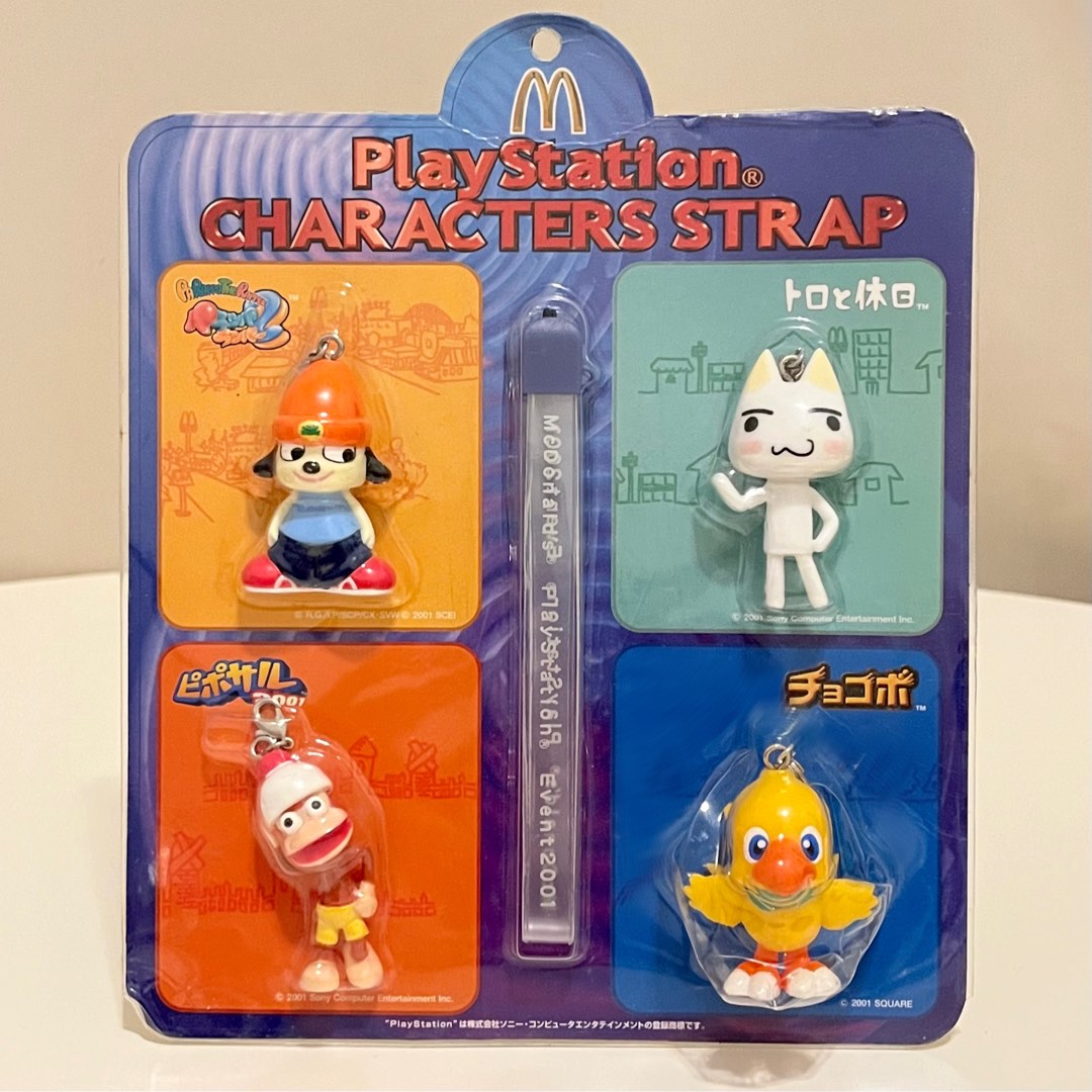 toro inoue, parappa the rapper, chocobo, piposal playstation characters ...