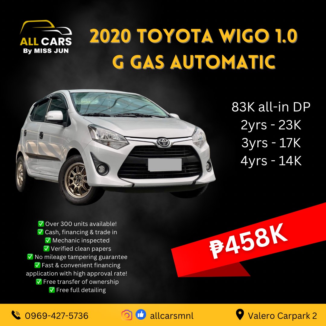 Toyota Wigo, Cars for Sale, Used Cars on Carousell