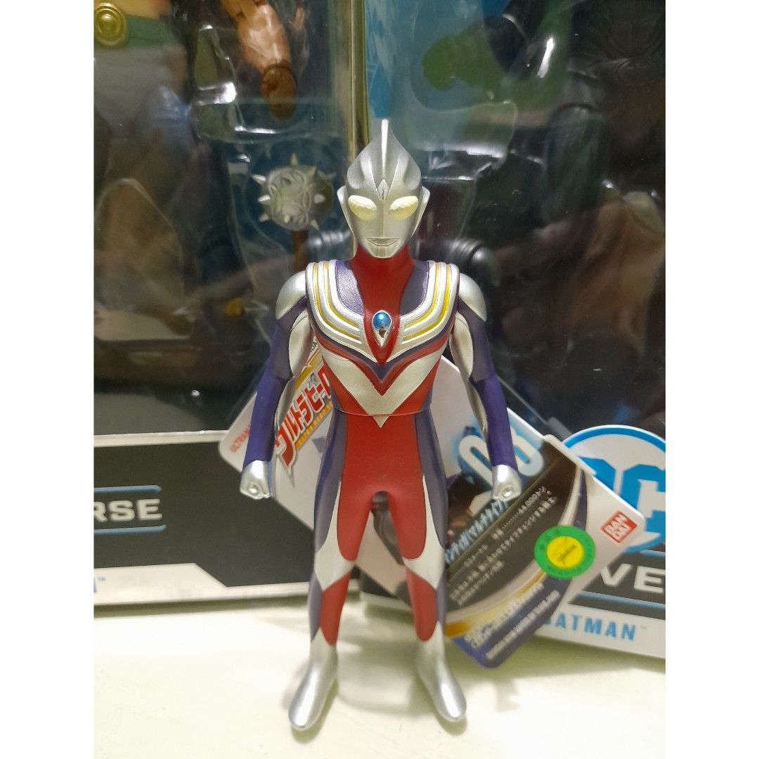 Ultraman Sofvi Figure - Ultraman Tiga ( Multi Type ), Toys & Collectibles, Mainan di Carousell