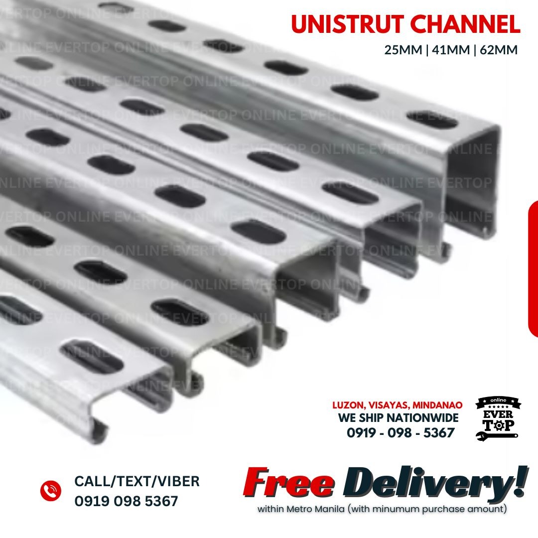 UNISTRUT CHANNEL | 25MM | 41MM | 62MM, Commercial & Industrial ...