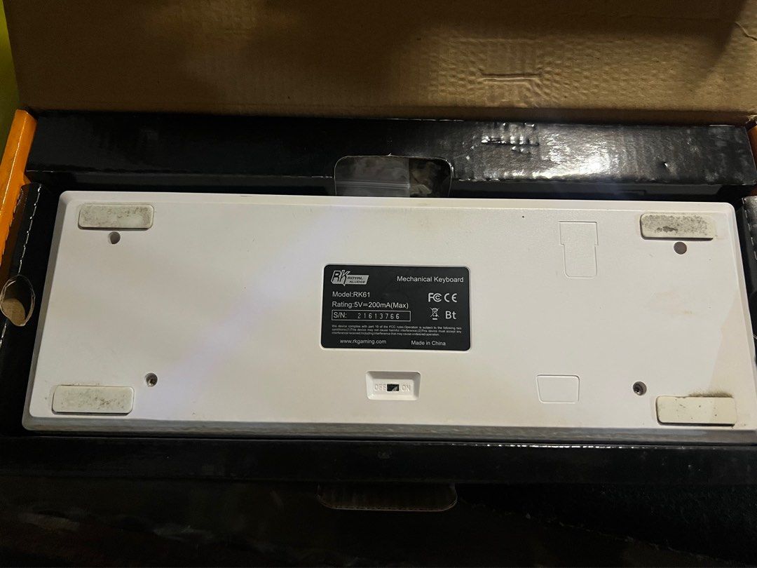 USED Royal Kludge Rk60 mechanical keyboard, Computers & Tech, Parts ...