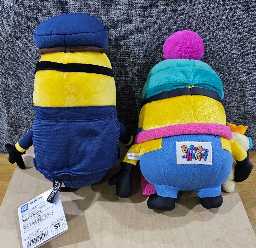 USJ Minion 4pc plush combo, Hobbies & Toys, Toys & Games on Carousell