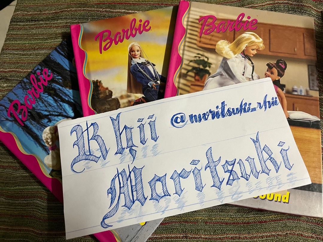 Vintage 1998 Barbie Books published by Grolier Books, Hobbies & Toys ...
